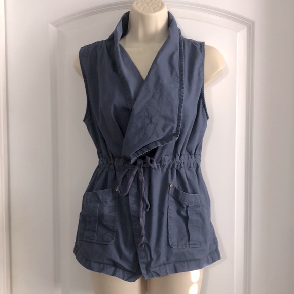Me Jane | Jackets & Coats | 53 Me Jane Vest Size Xs Denim Look | Poshmark
